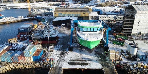 Multi Arctic er sjøsatt! > Fitjar Mekaniske Verksted - FMV